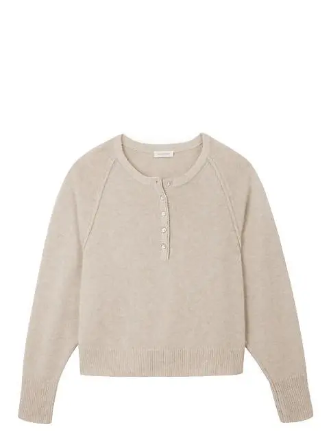 THE WHITE COMPANY Wool-alpaca Blend Jumper - Beige