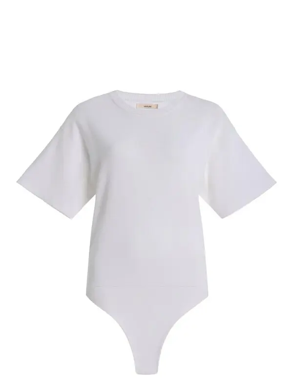 HAIKURE Talya Cotton Bodysuit - White