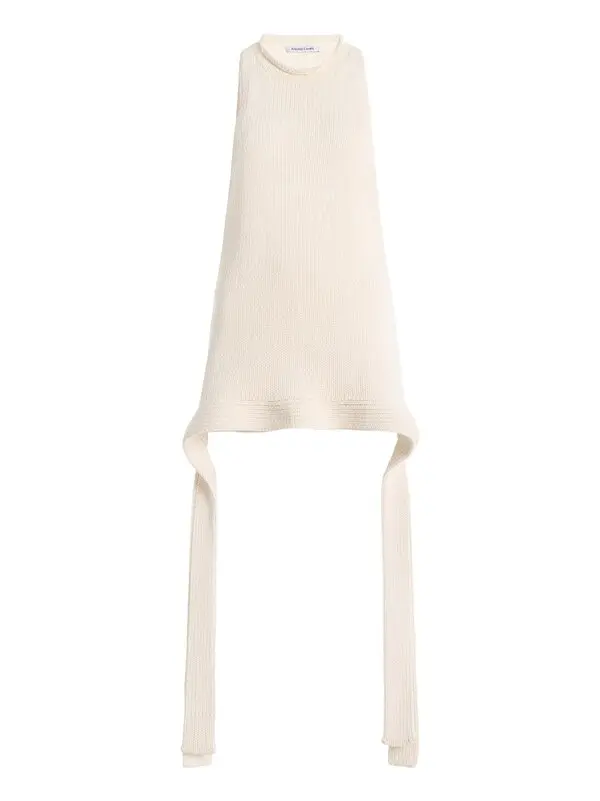 AISLING CAMPS Jill Knit Top - Ivory