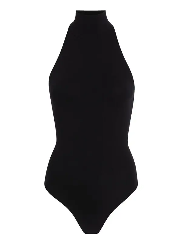 Commando Ballet Turtleneck Bodysuit - Blk Black