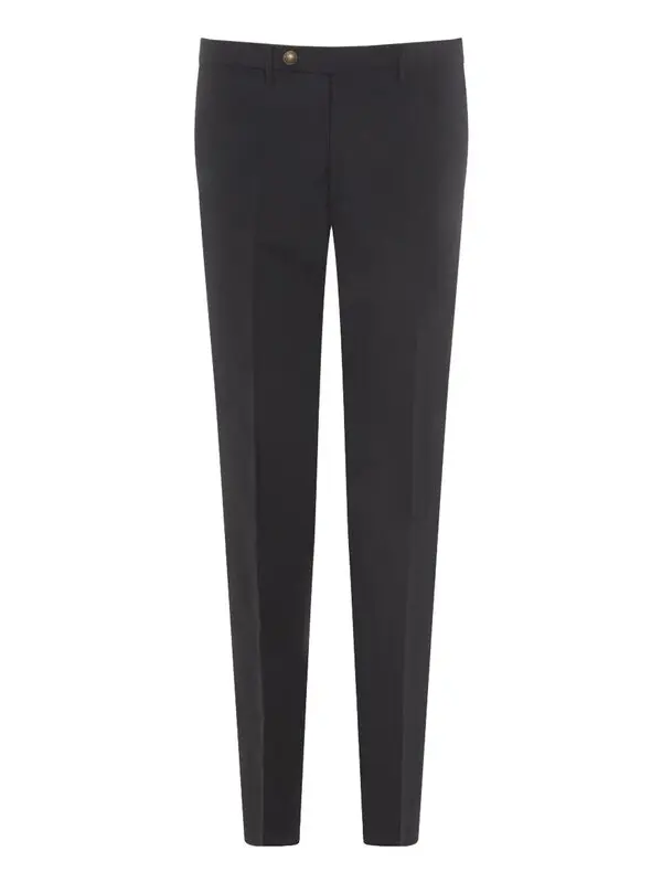 BERWICH Virgin Wool Straight Leg Pants - Multicolor
