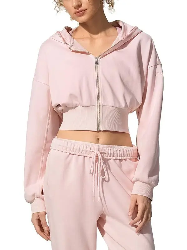 Lilysilk Seamflow Drift Zip-up - Blush-pink