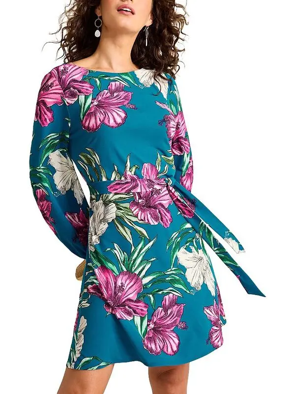 Tommy Bahama Villa Garden Belted Dress - Academy