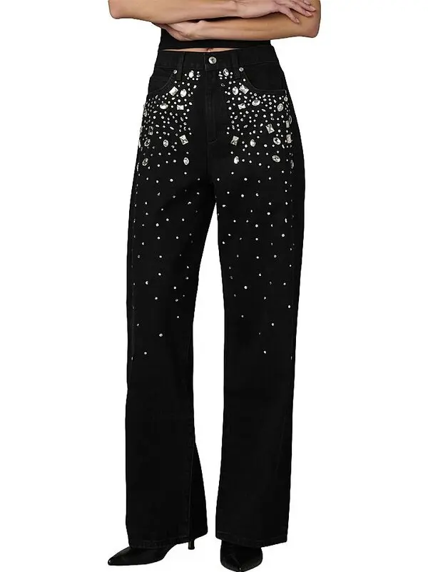 Joe's Jeans The Harlowe Stone Embellished Jeans - Constellation