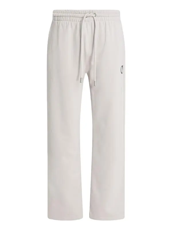 Off-White Printed French Cottonterry Sweatpants - Light Gray