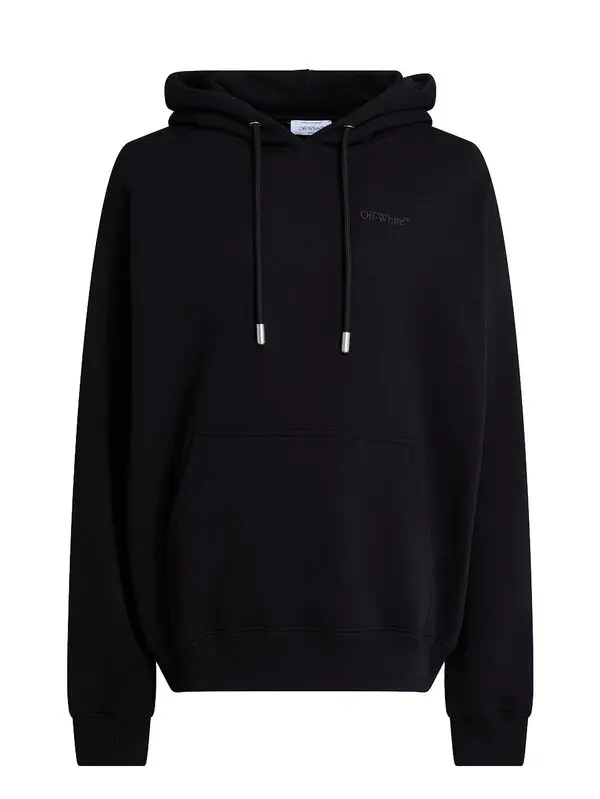Off-White Arrow Skate Printed Hoodie - Black