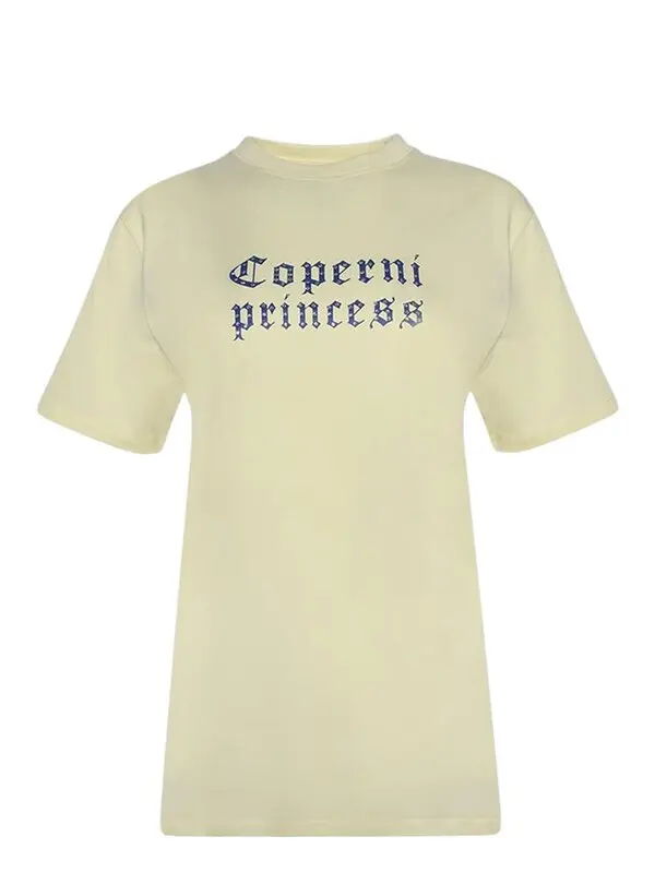 Coperni X Disney Princess Boxy Tee - Yellow