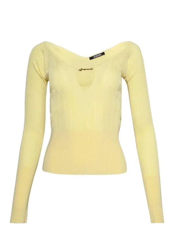 Jacquemus The Pralù Top - Light Yellow