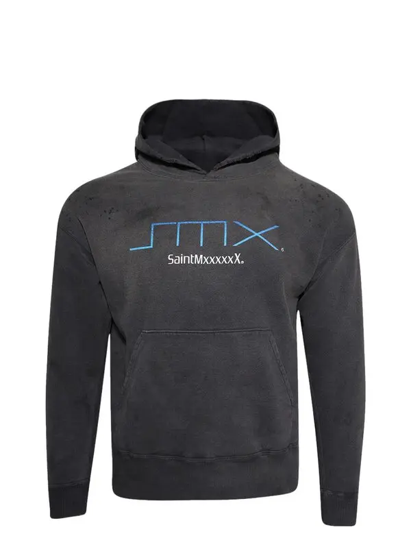 SAINT MXXXXXX Hoodie - Black