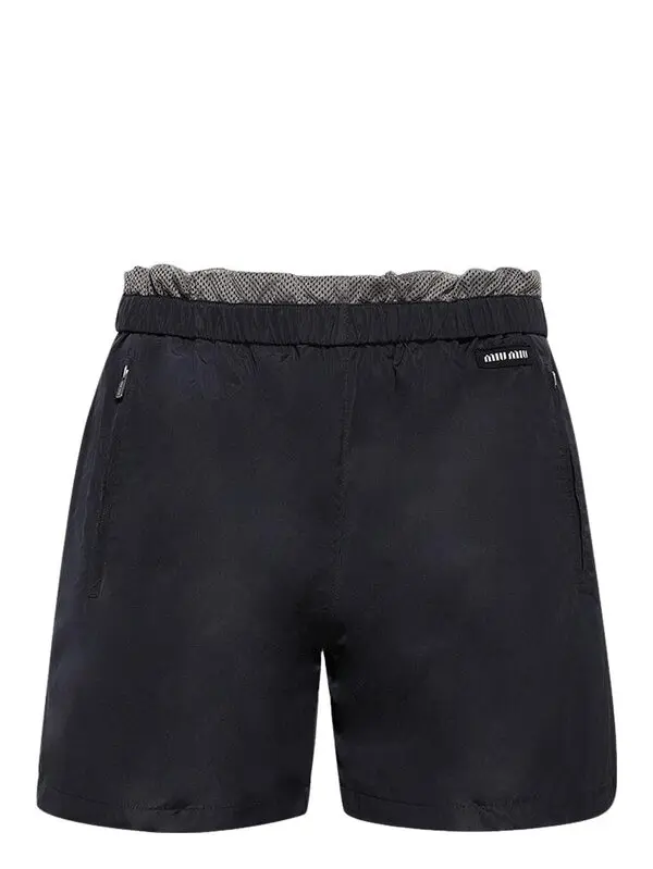 Miu Miu Technical Shorts - Blue