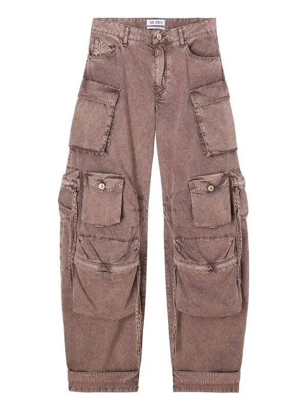Attico Cargo Pants - Washed Mauve