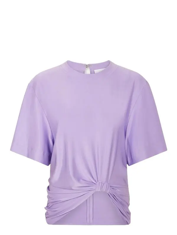 Rabanne Short Sleeve Top - Lavender