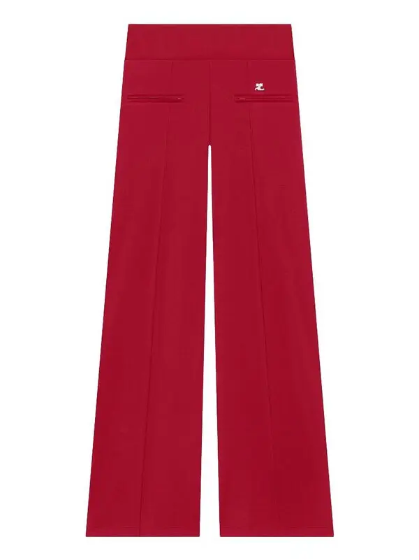 COURRÃ¨GES Interlock Tracksuit Pants - Red