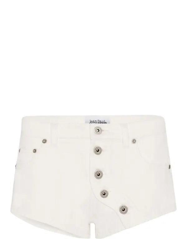 JEAN PAUL GAULTIER Denim Shorts - Off White