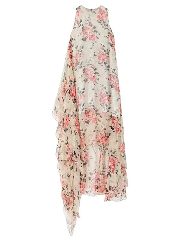 Loewe Floral Print Dress - Multicolor