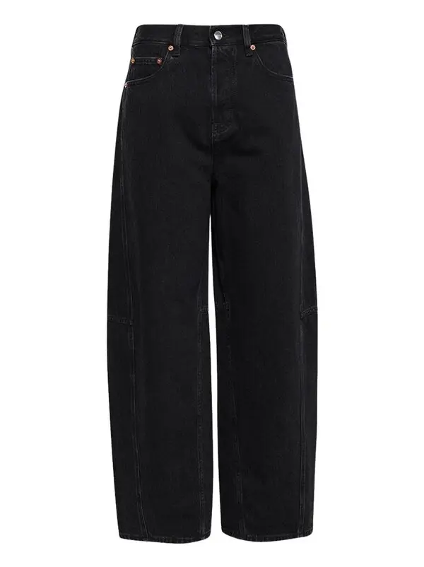 Gucci Balloon Denim Pants - Black