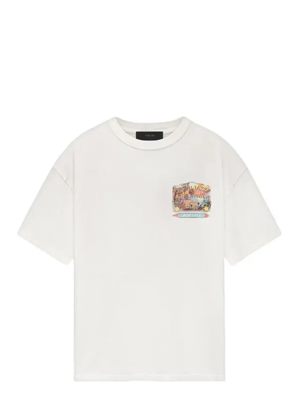 Amiri Jazz Hideaway Tee - Ivory