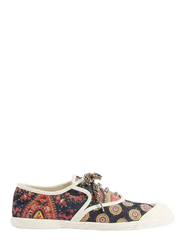 Valentino Garavani Bay Bay Denim Sneakers - Voyage Imaginaire