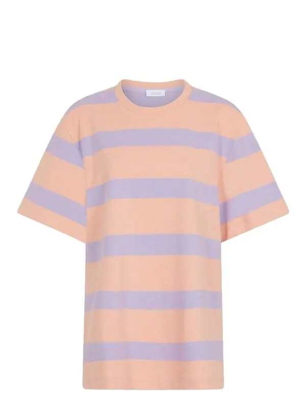 Rabanne T-shirt - Stripes Peach And Lavander
