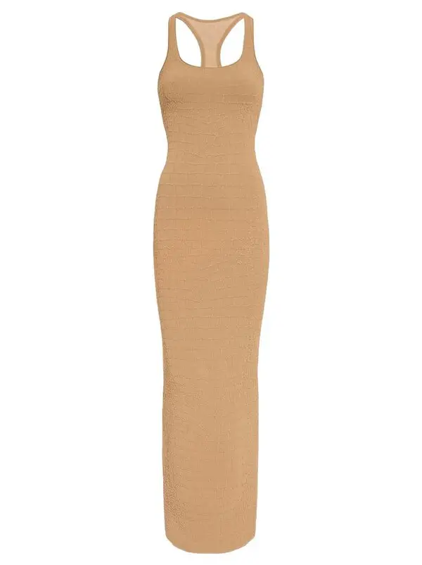 Jacquemus The Scala Dress - Camel
