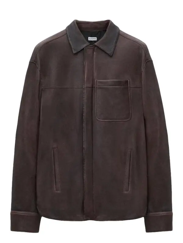 Loewe Overshirt - Dark Brown
