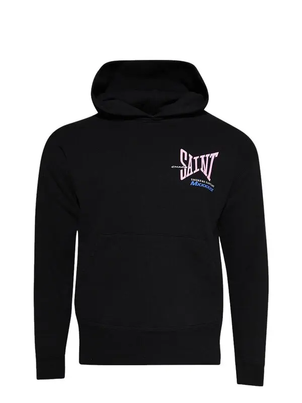 SAINT MXXXXXX Hooded Sweatshirt - Black