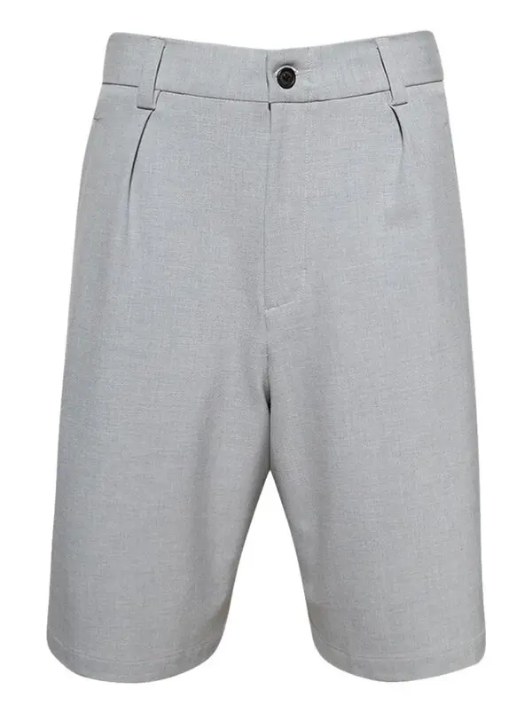 NAHMIAS Pleated Shorts - Grey