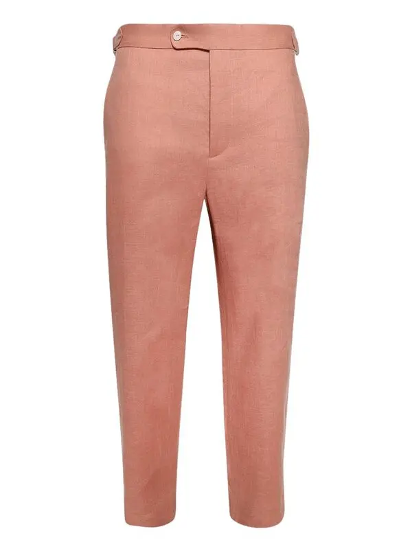 BODE Lightweight Side Buckle Trousers - Pink