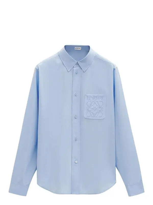 Loewe Long Sleeve Shirt - Light Blue