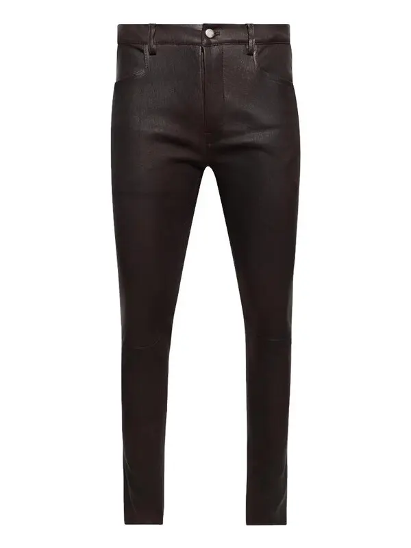 Rick Owens Tyrone Pants - Mahogany