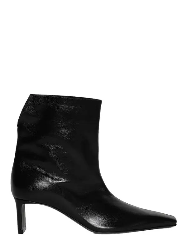 Khaite Ona Ankle Boots - Black