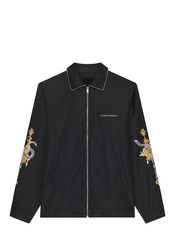 Givenchy Jacket With Embroideries - Black