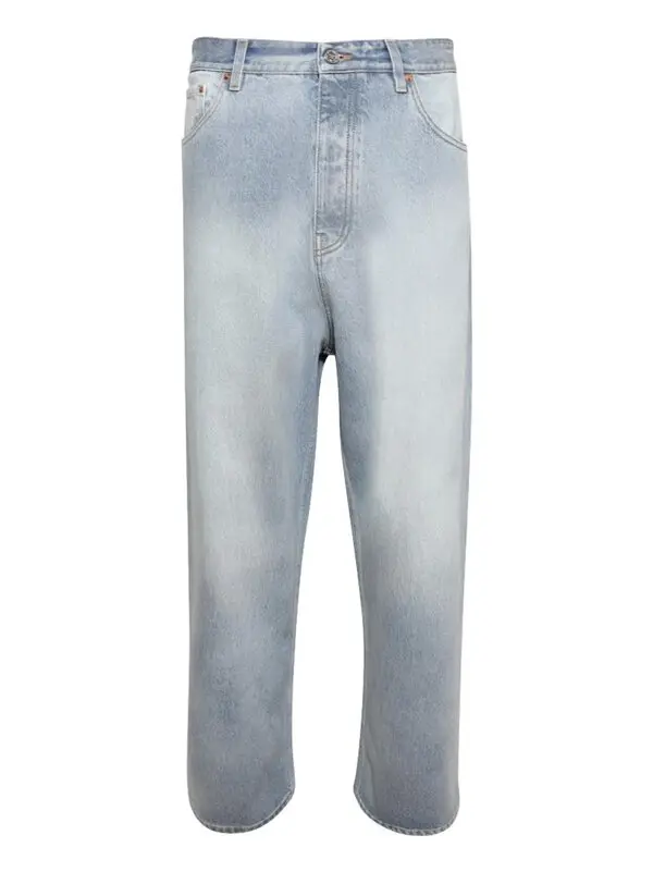 Vetements Baggy Jeans - Light Blue