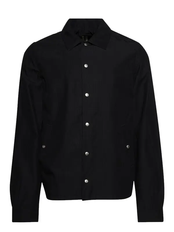 Rick Owens Snap-front Jacket - Black