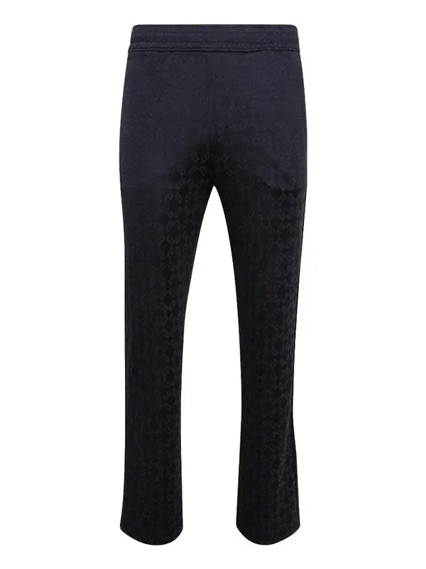 Givenchy Straight Leg Formal Jogger - Dark Blue