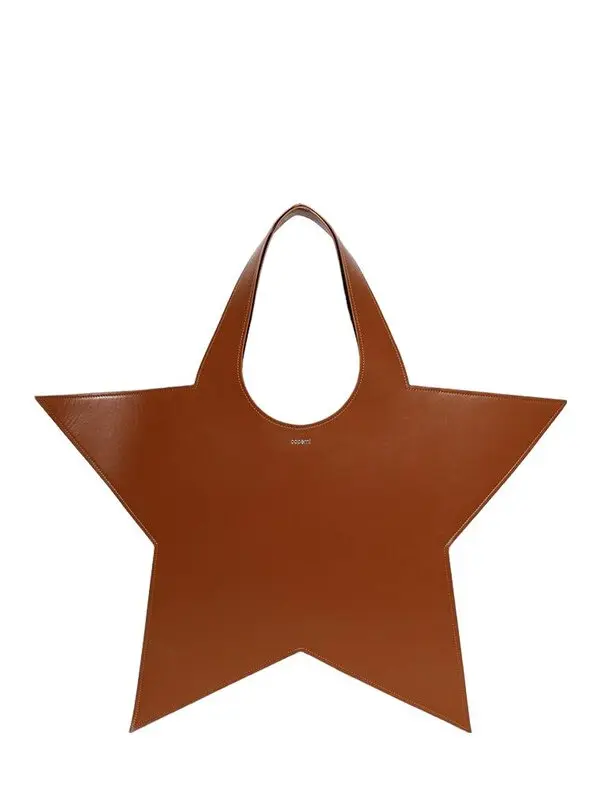 Coperni Star Tote Bag - Brown