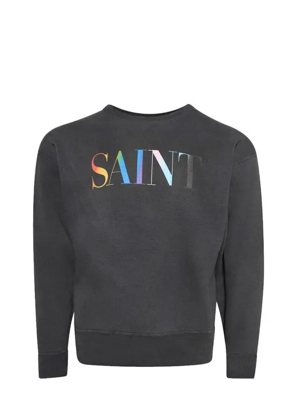 SAINT MXXXXXX Crewneck Sweatshirt - Black