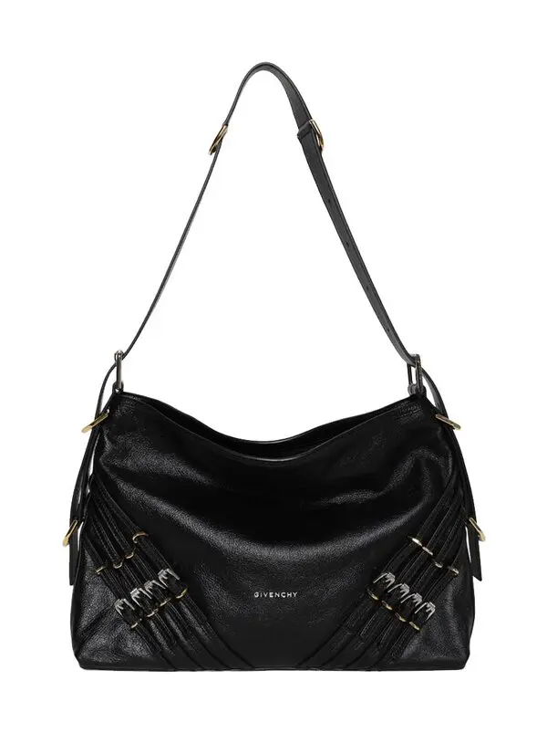 Givenchy Voyou Medium Shoulder Bag - Black