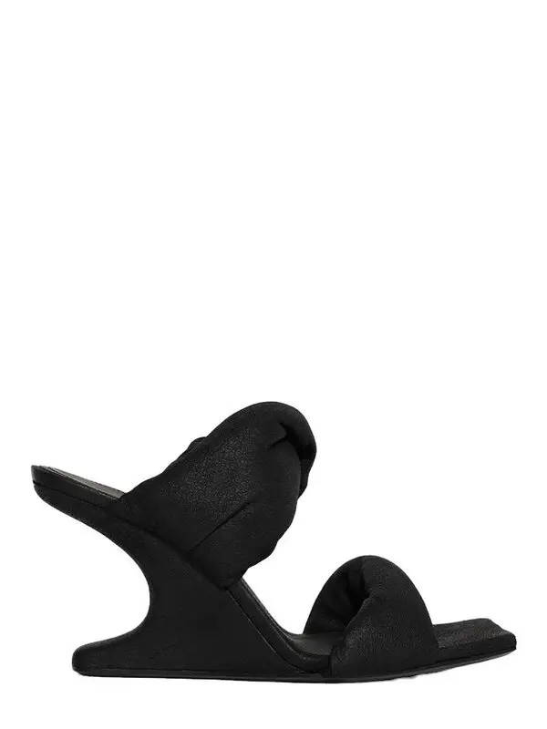 Rick Owens Twisted Cantilever 8 Sandals - Black