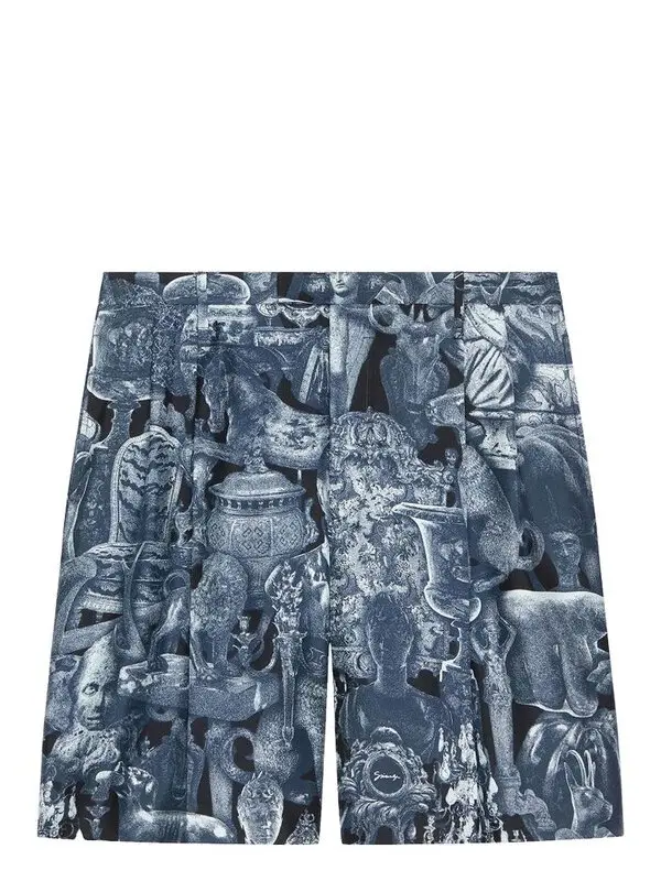 Givenchy Bermuda Shorts - Black And Navy