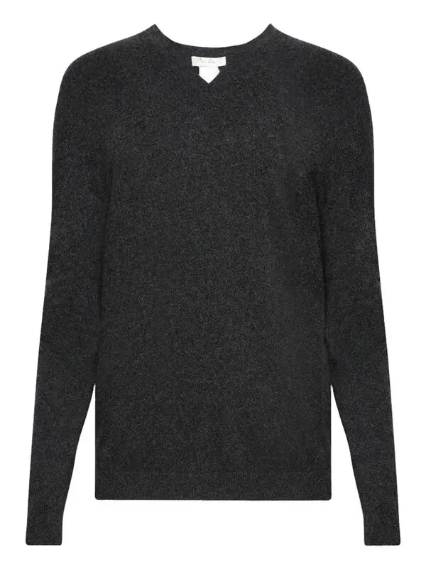 THE ROW Isadora Cashmere Sweater - Enzyme Black