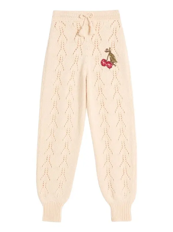 Valentino Garavani Wool Knit Pants - Birch