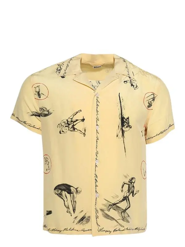 BODE Games Shirt - Yellow