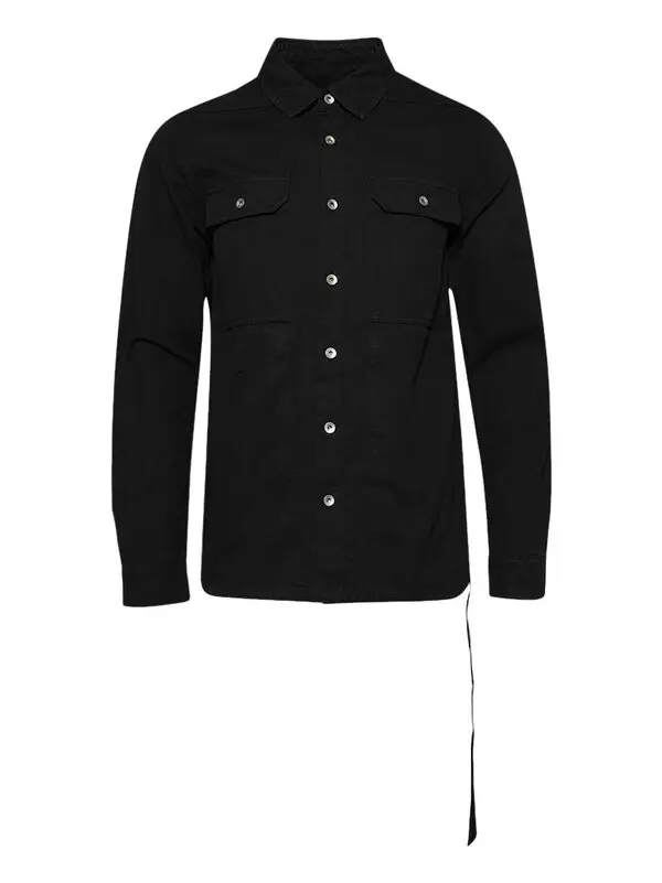 Rick Owens Outershirt Jacket - Black
