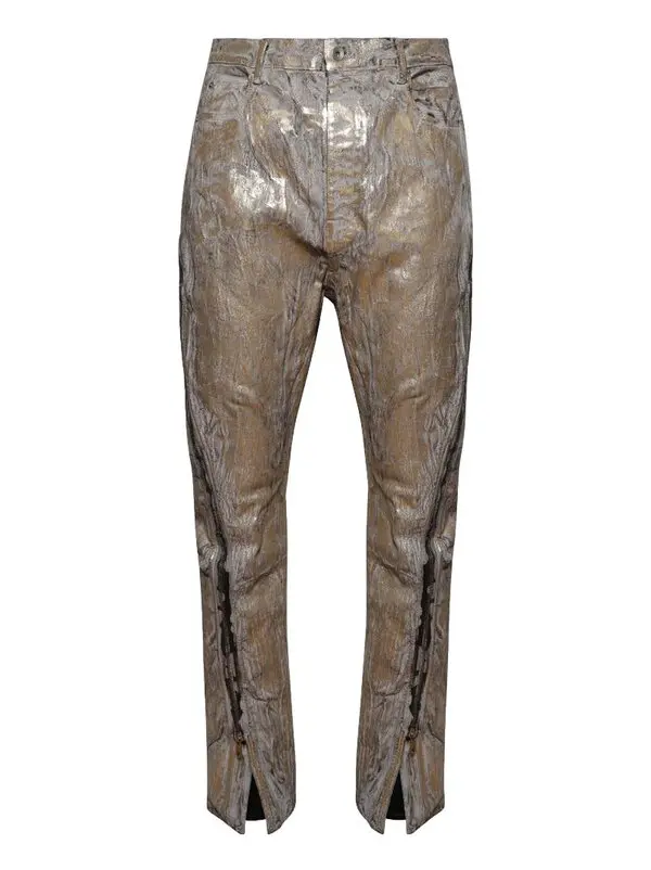 Rick Owens Bolan Banana Pants - Gold