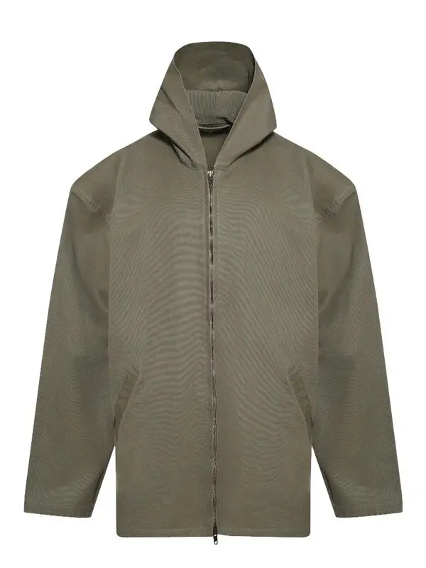 Balenciaga Hooded Zip-up Jacket - Linden