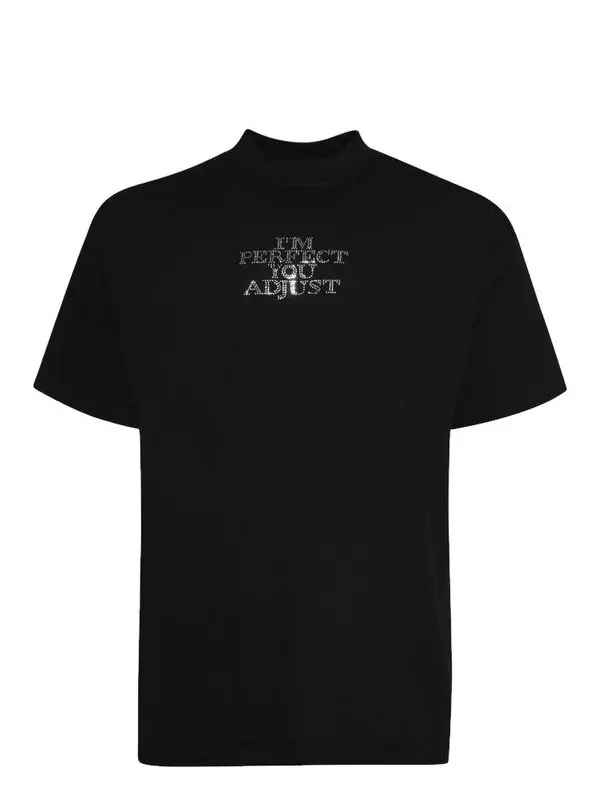 Vetements I'm Perfect You Adjust Tee - Black