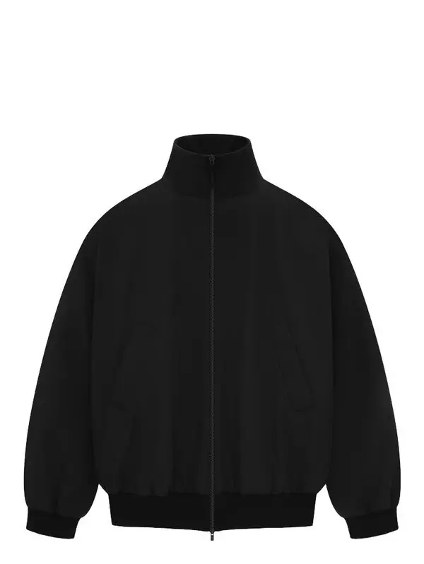 Fear Of God High Neck Track Jacket - Black
