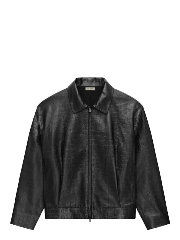 Fear Of God Cropped Jacket - Black