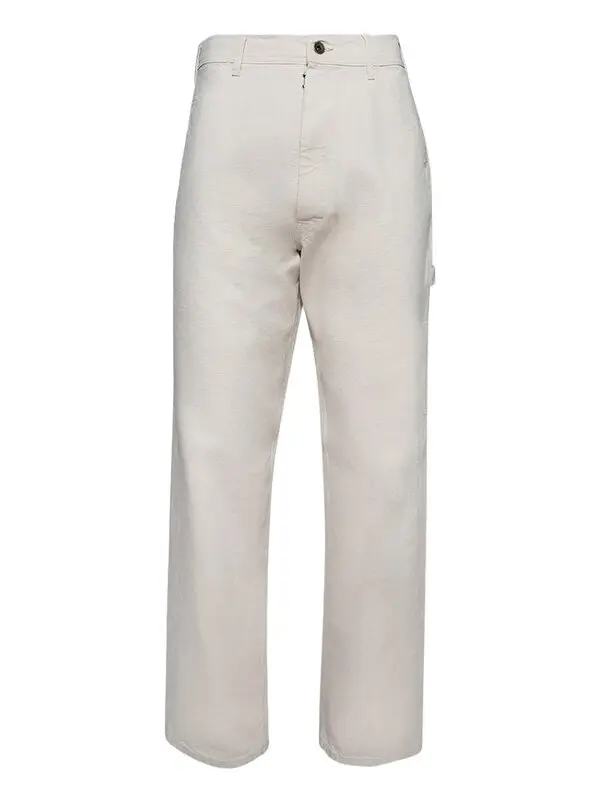 MAISON MARGIELA 5-pocket Trousers - Ecru